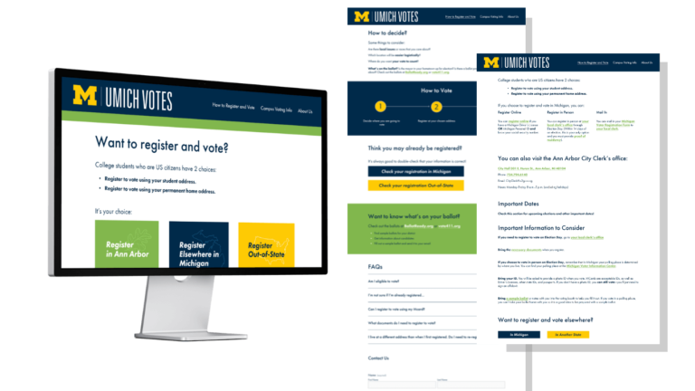 UMICH Votes User Testing - Chiao Lin